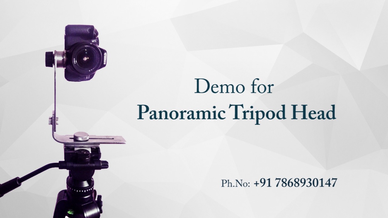 Panoramic 360 Tripod Head in chennai - YouTube