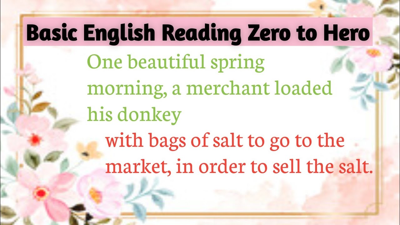 Zero se english kese sikhe || english reading practice || how to ...