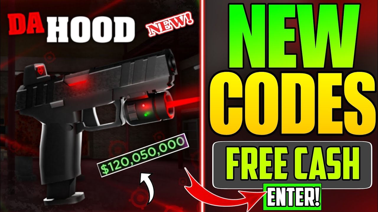 Hurry up DA HOOD CODES 2023 - ROBLOX DA HOOD CODES 2023 - DA HOOD CODE ...