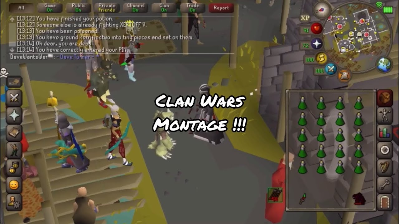 Osrs - Clan Wars Montage ! (720p) - YouTube