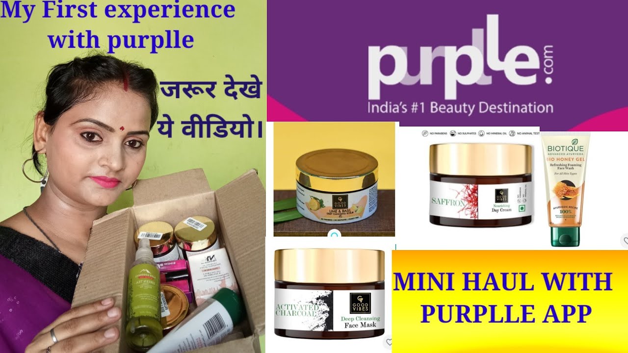 Mini Purplle haul in under 250/- and This is my First experience with ...