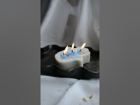 Свеча «рука Фатимы» Магия горения 🔥 #свечиручнойработы - YouTube