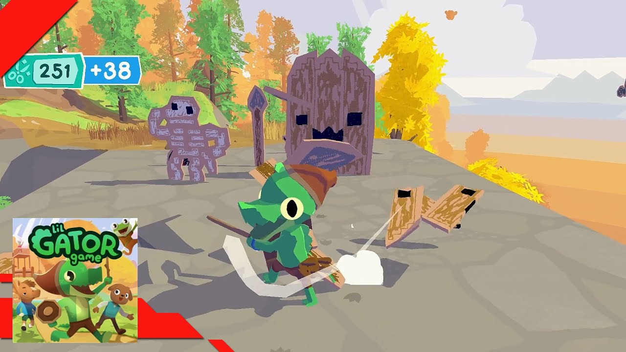 Lil Gator Game - 50 Minute Gameplay [Switch] - YouTube