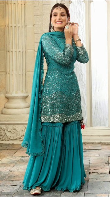 New Design Garara Style|Party Wear Garara Sharara Suit|#garara # ...