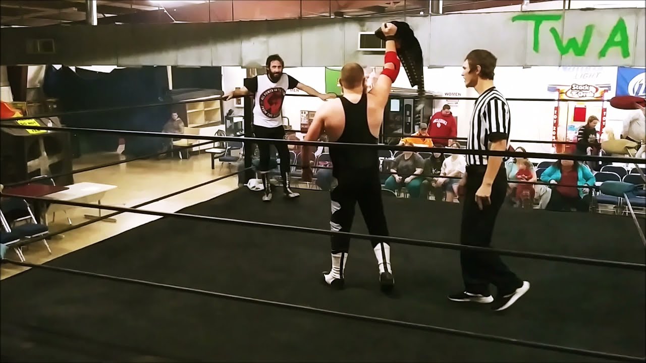 TWA - Devin Diamond (Champion) w/ Mr Keith vs Jae Ex No-One - November ...