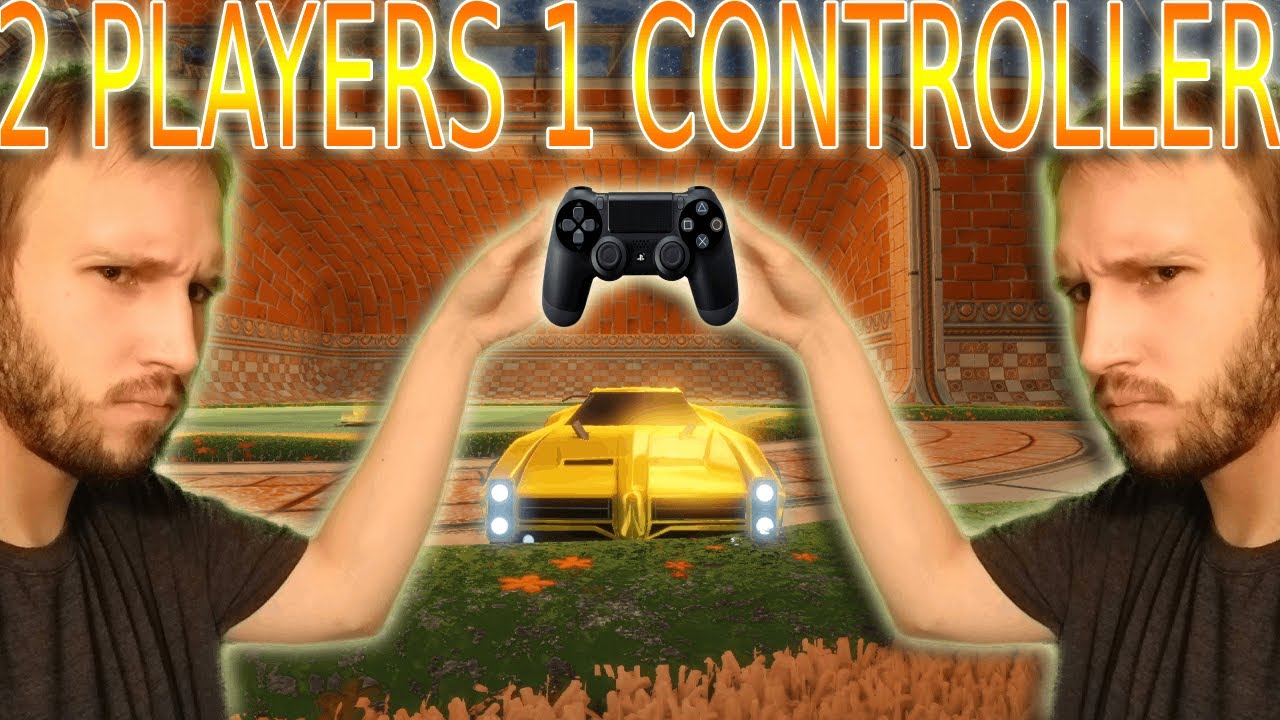 2 Players 1 Controller Rocket League Challenge! - YouTube