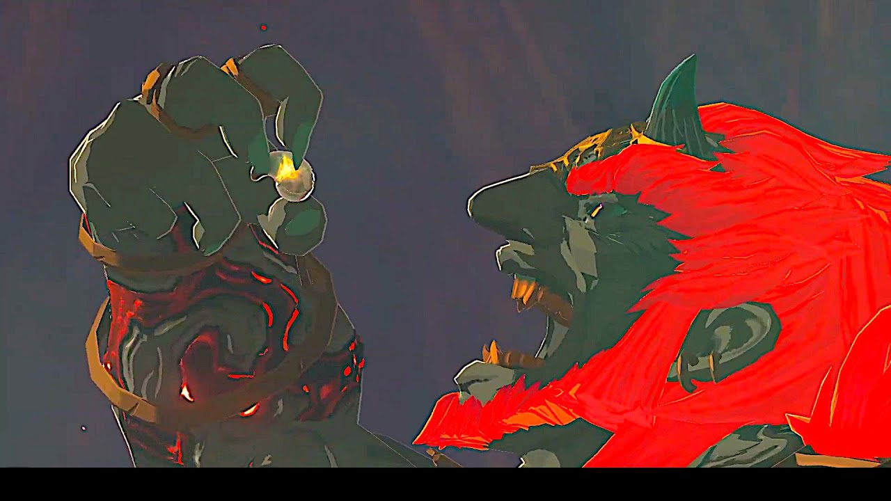 How Ganondorf Become A Dragon Legend Of Zelda Tears Of Kingdom - YouTube