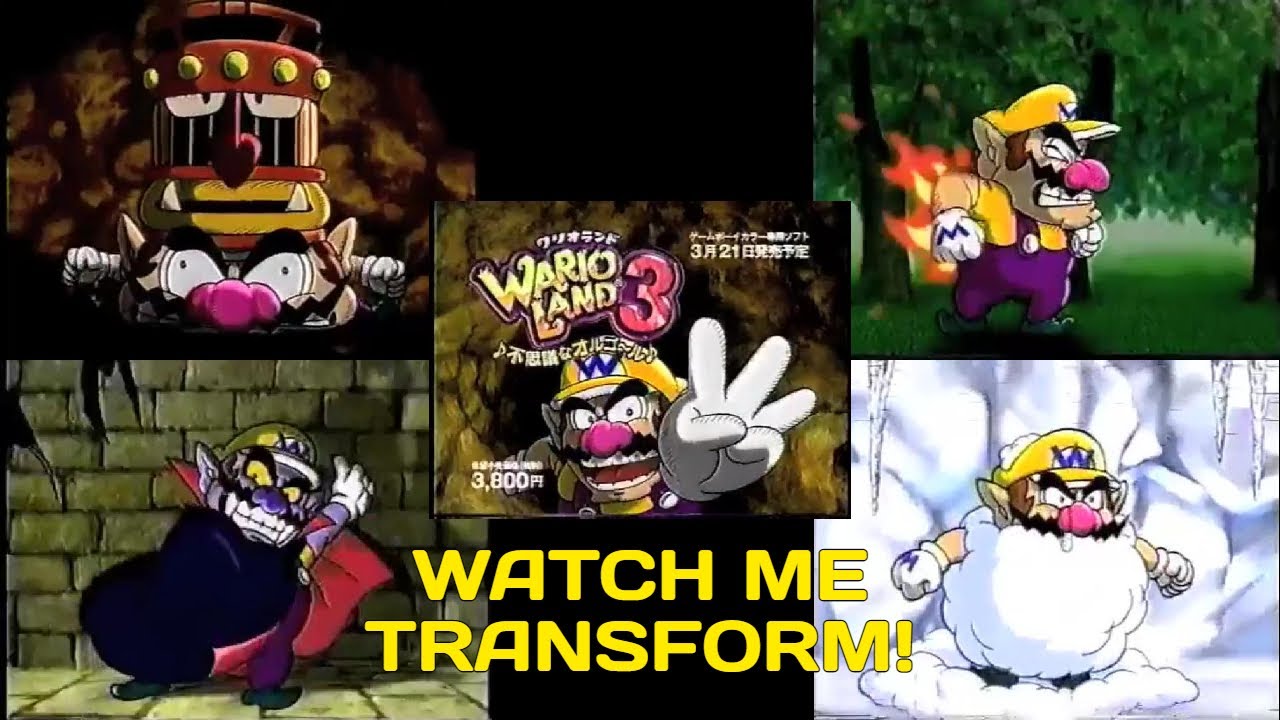Wario Land 3 Japanese commercial (ワリオランド3) (2000) - YouTube