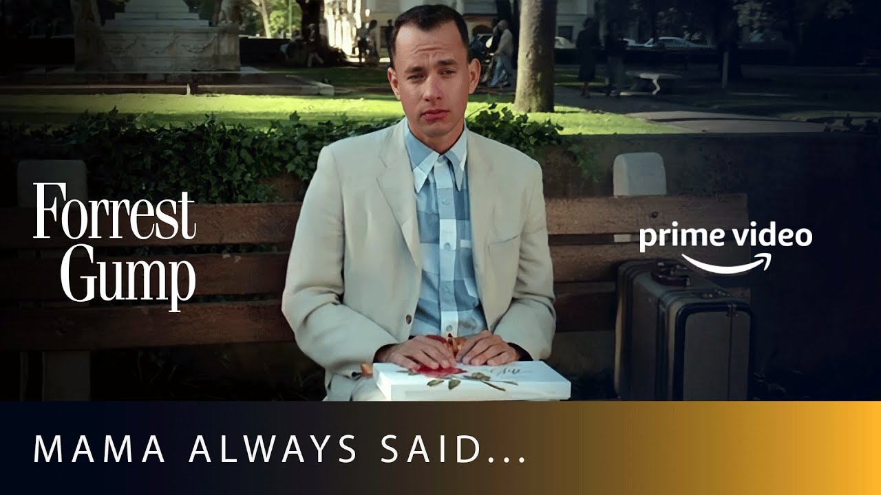 LIFE WAS LIKE A BOX OF CHOCOLATE 🍫 | Forrest Gump | Amazon Prime Video ...