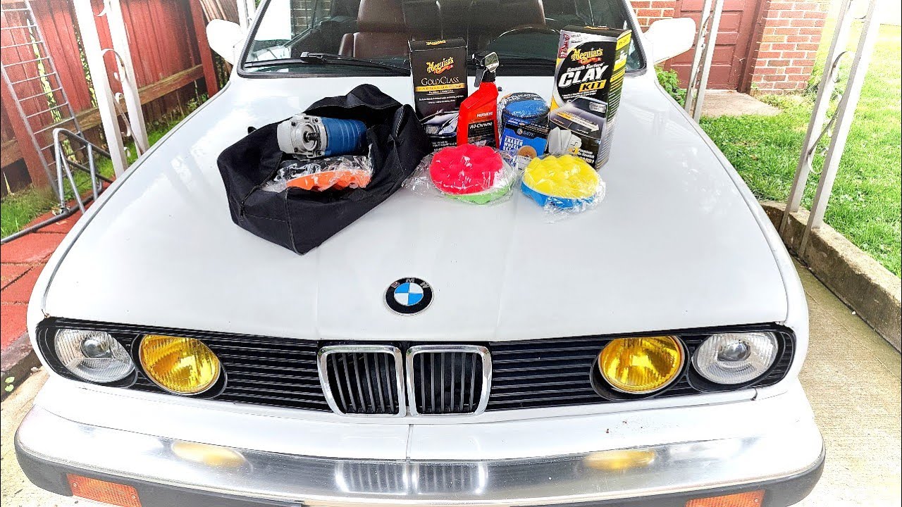 Restoring an E30 BMW's 37 Year Old Paint! Fail & Success: Detail ...