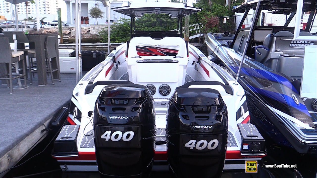 800hp Center Console Boat ! 2022 Sunsation Powerboats 32 CCX - YouTube