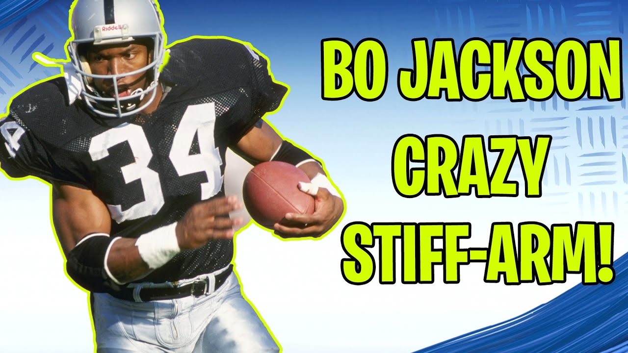 BO JACKSON NASTY STIFF ARM! MADDEN ULTIMATE TEAM SQUADS GAMEPLAY! - YouTube