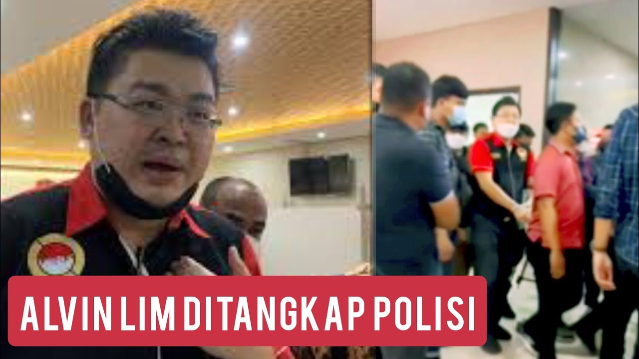 Alvin Lim, pengacara, ditangkap pak polisi - YouTube