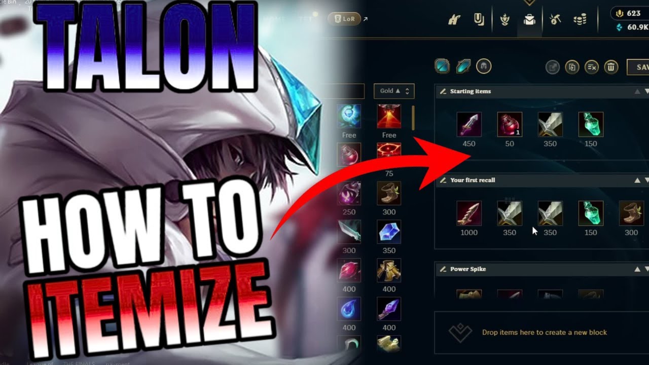 Talon mid | How to itemize in game | Theory behind items - YouTube
