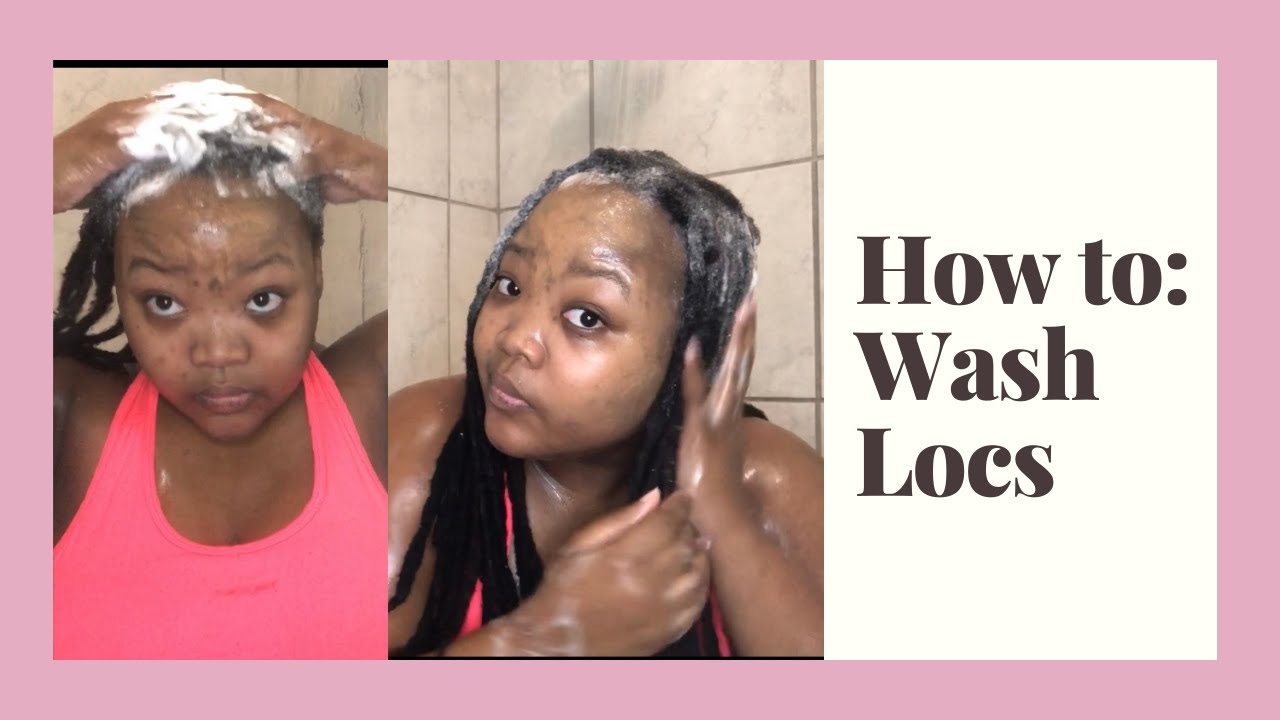 How To Properly Wash Locs | Loc Maintenance | Wash Day - YouTube