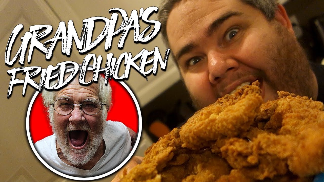 GRANDPA'S FRIED CHICKEN! - YouTube