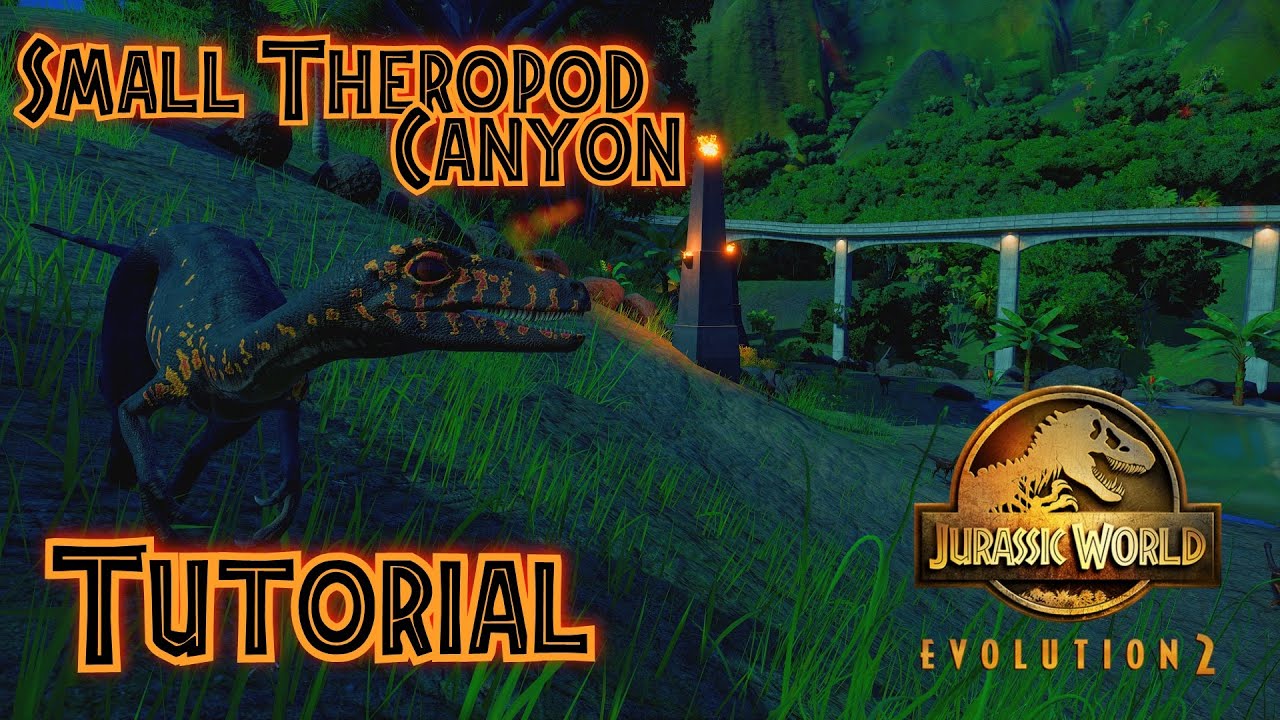 How to Create a Small Theropod Canyon in JWE2 - Enclosure Tutorial ...