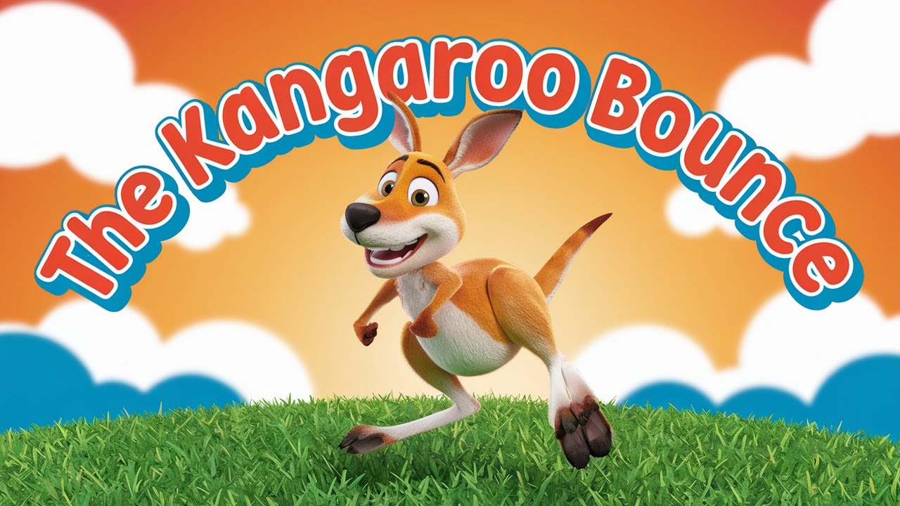 The Kangaroo Bounce Song | Fun Kids Song with Hopping & Dancing! - YouTube