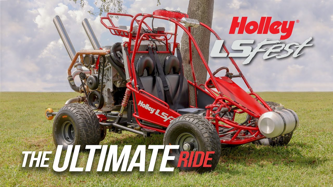 This Home-Built LS-Powered Go Kart Runs and Drives - YouTube