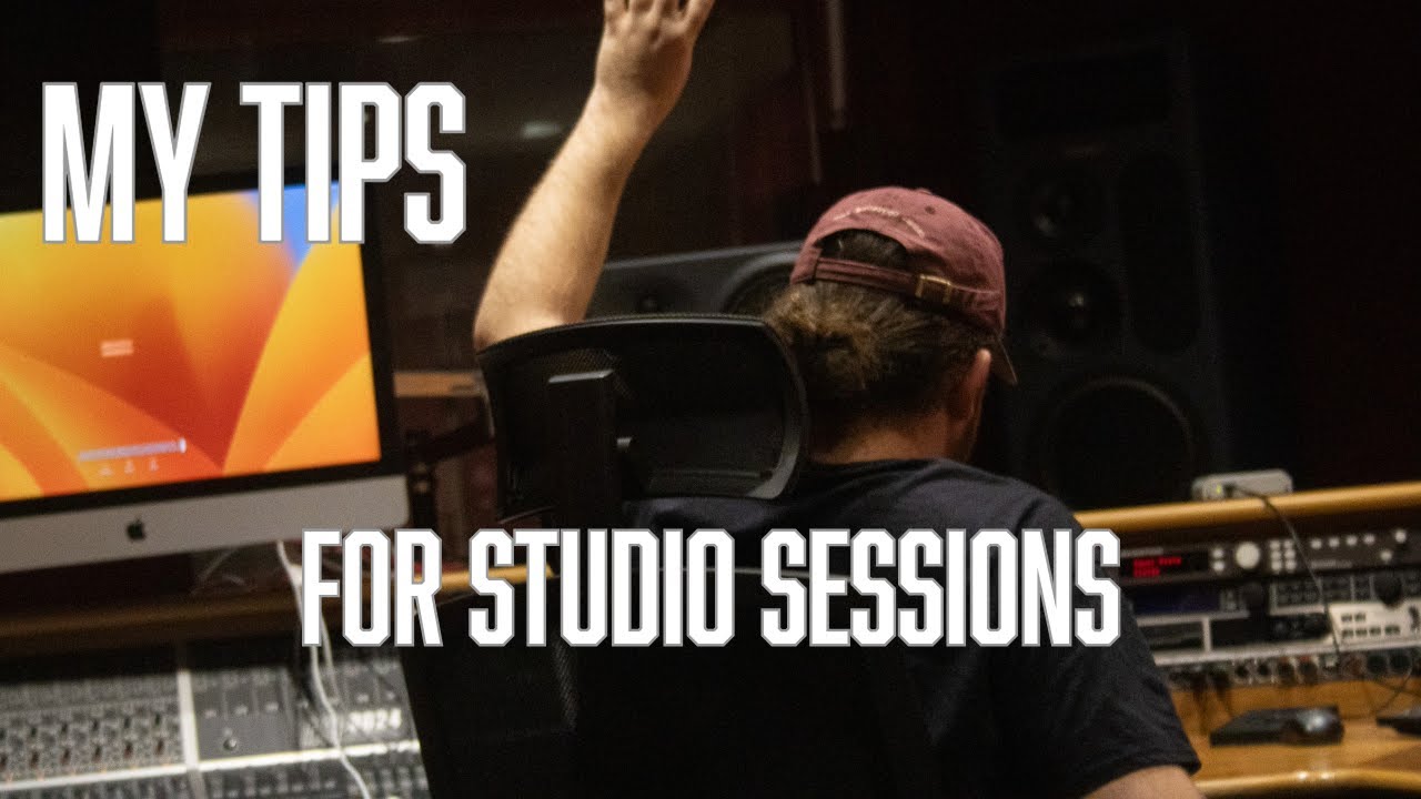 Tips for running a studio session! - YouTube