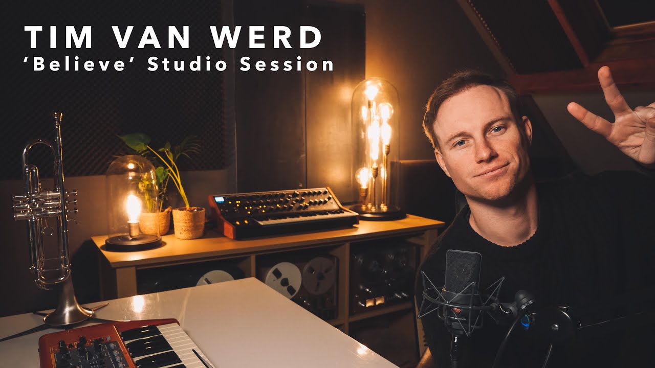 Tim van Werd 'Believe' Studio Session - YouTube