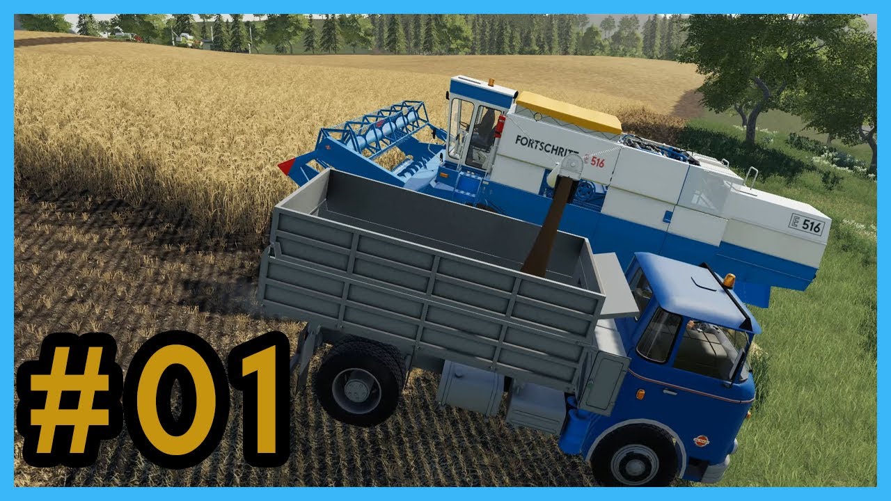 Farming Simulator 2019-České Slezsko (Timelaps) #01 - YouTube