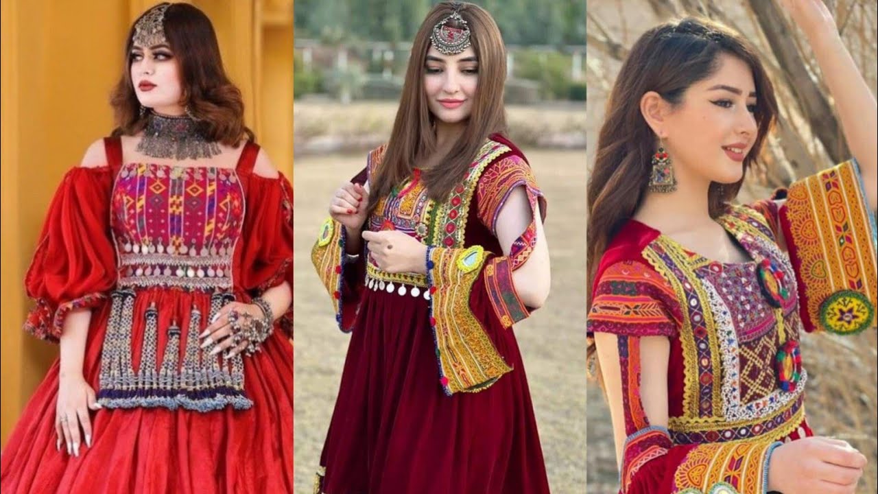 Pashtun new traditional dress designs😘// Pathani kameez👗//Afghani ...