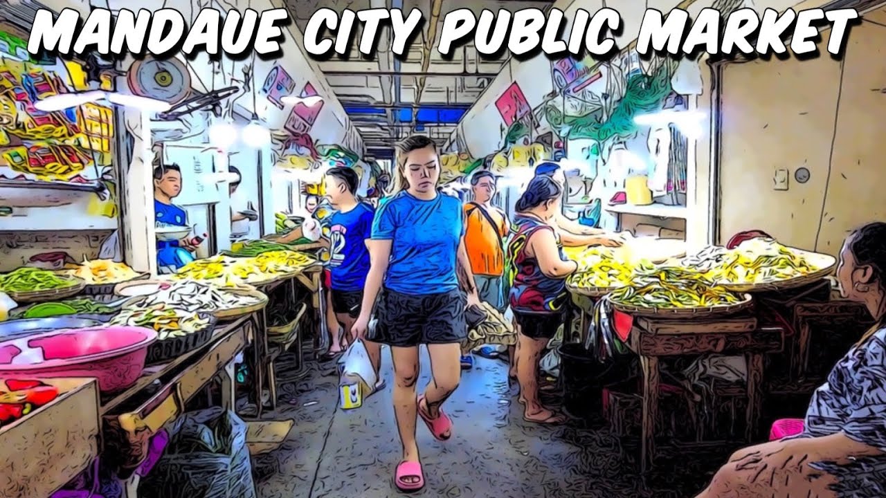 🔥[HD #CEBU 🇵🇭 ] EXPLORING THE VIBRANT MANDAUE CITY PUBLIC MARKET ON ...