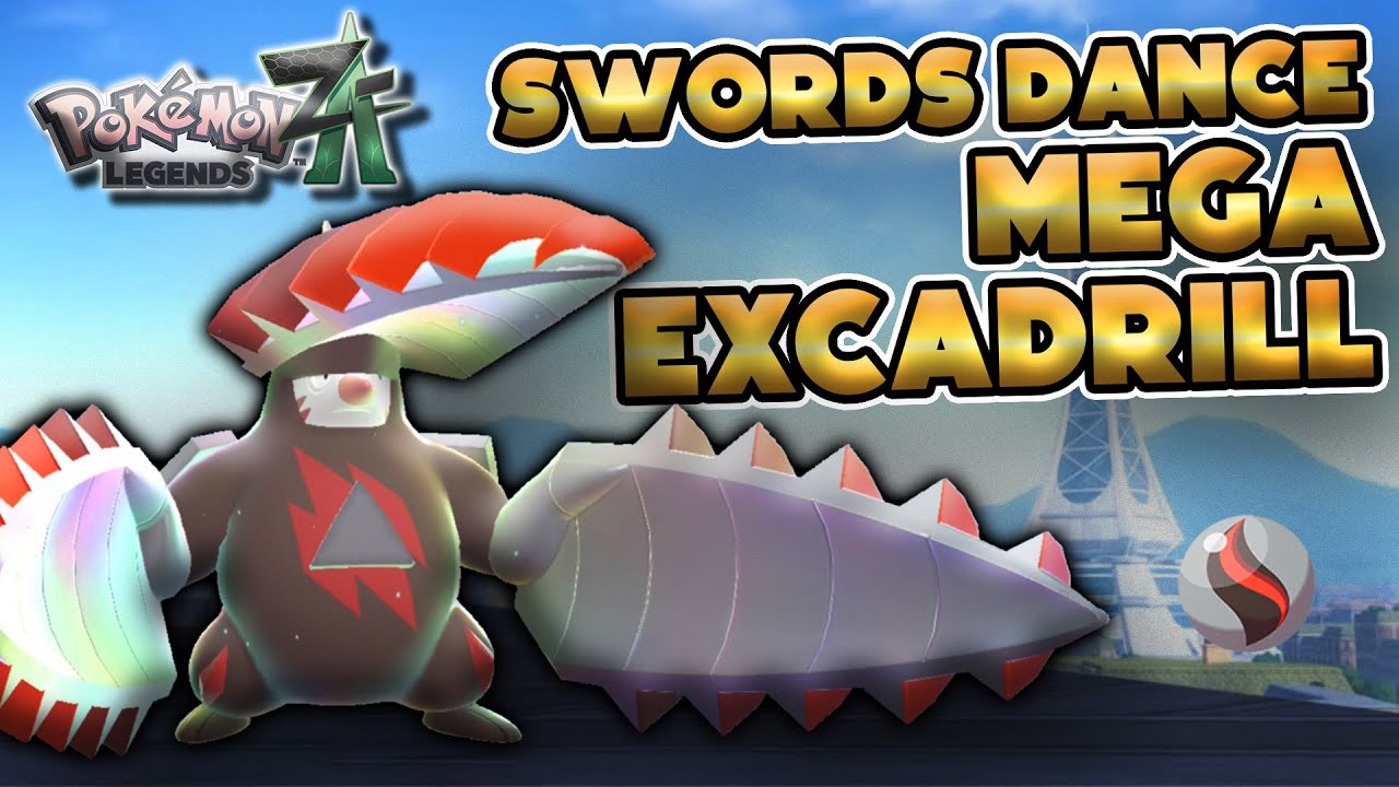 DRILL RUN MEGA EXCADRILL IS AN ABSOLUTE BEAST! - Pokémon Legends: Z-A ...