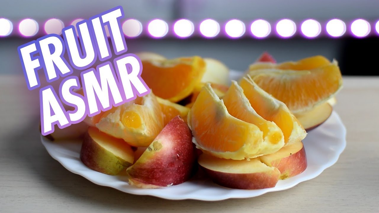 ASMR SLICED FRUITS (EATING SOUNDS) | SDJ ASMR - YouTube