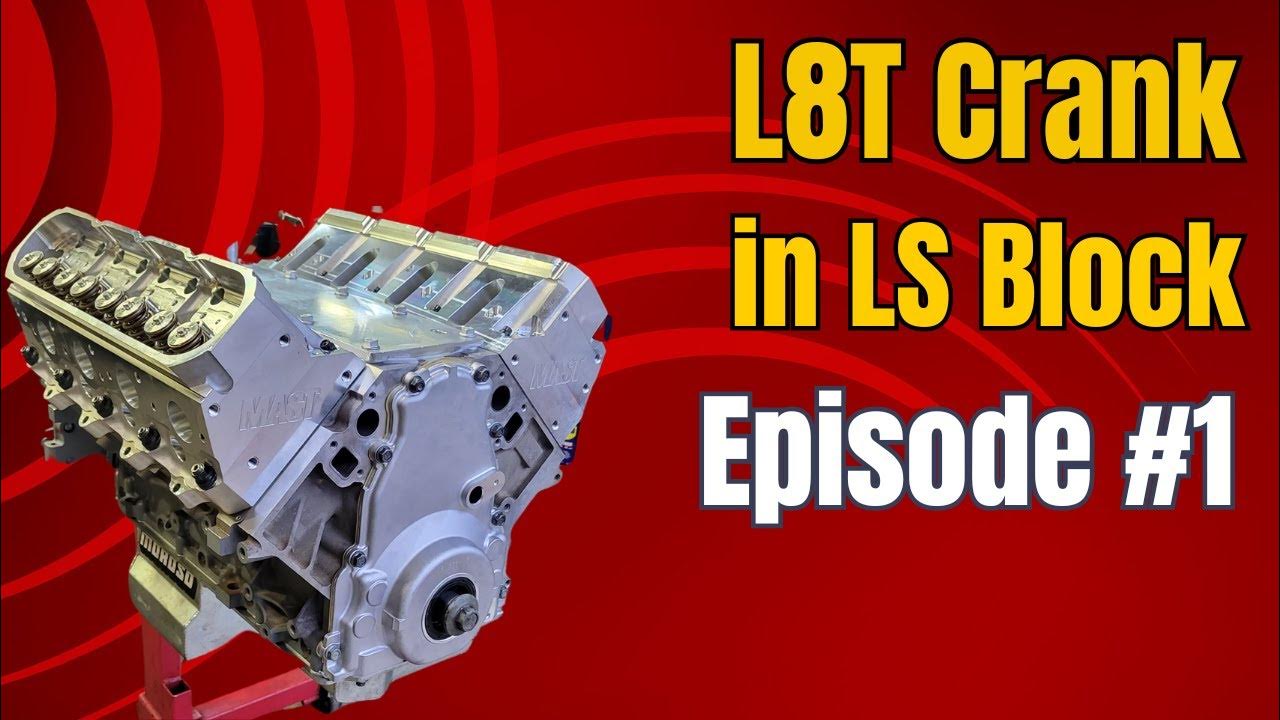 L8T Crank in 5.3 Block Turbo LS Build - YouTube