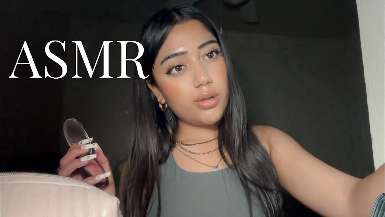 [ASMR] Doing your Makeup at the Back of Class + gossiping 🎀 - YouTube