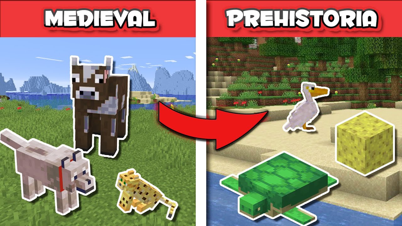 MINECRAFT PREHISTORICO - YouTube