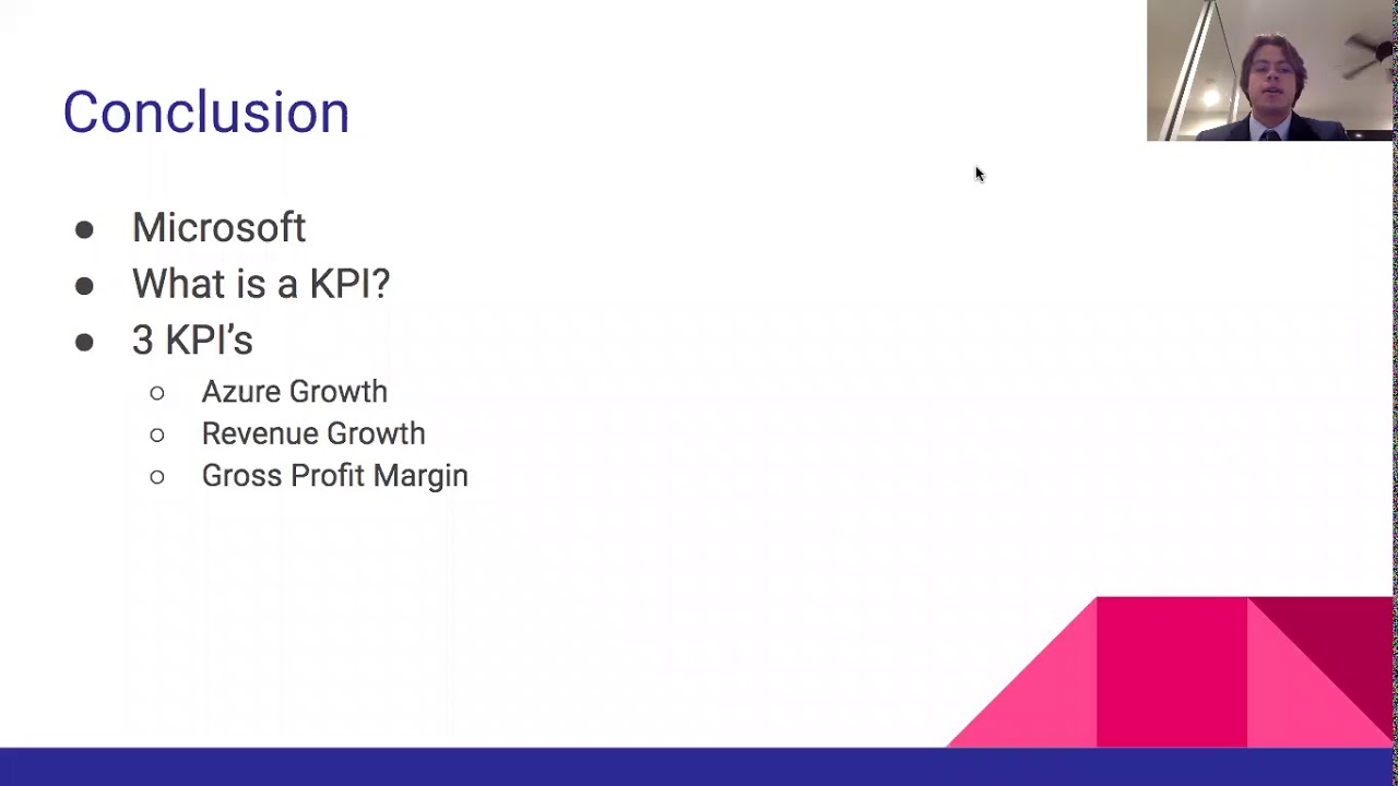 Conclusion of Microsoft's KPI's - YouTube