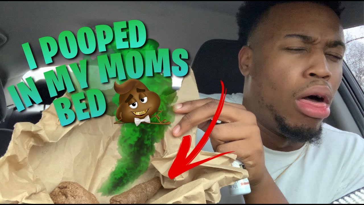 I POOPED IN MY MOM’S BED (PRANK) - YouTube