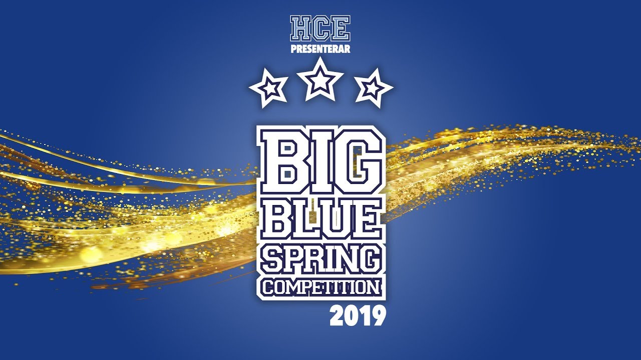 BIG BLUE Spring Competition 2019 - YouTube