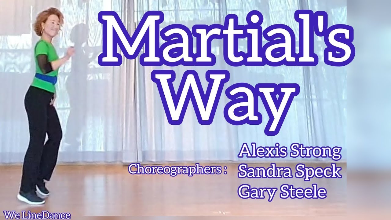 Martial's Way linedance - improver level - Alexis Strong, Sandra Speck ...