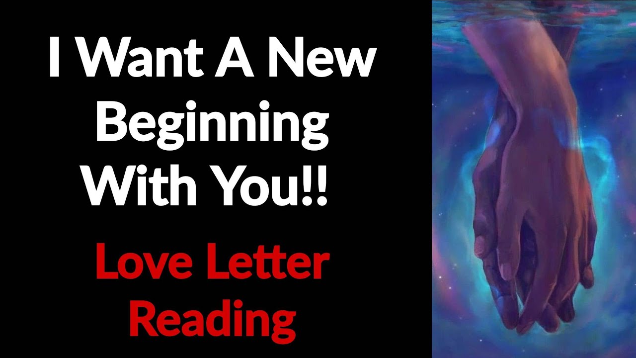Love Letter Reading 💌 Love Messages From Your Partner ️ I Want A New ...