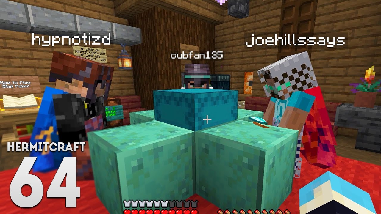 Hermitcraft 9 - Ep. 64: STAT POKER WITH HERMITS! (Minecraft 1.20 Let's ...