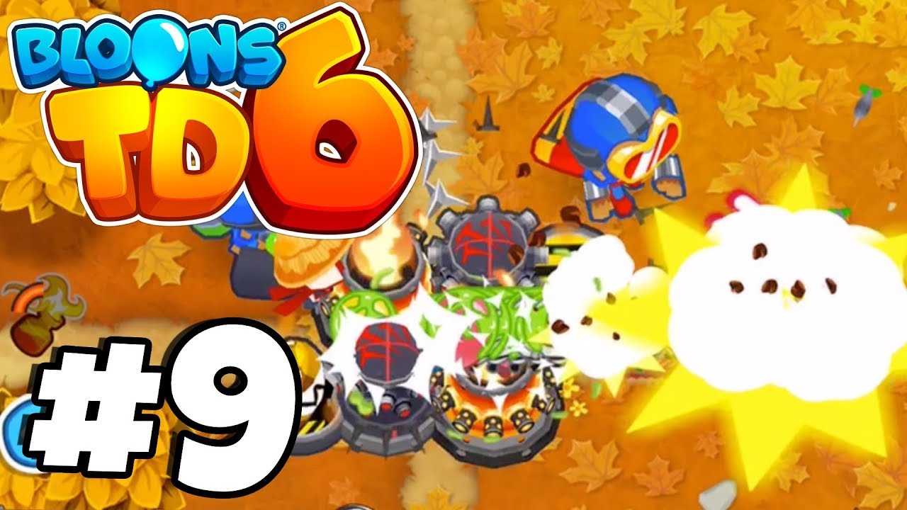 *CRAZY CHOKE POINT* - Bloons Tower Defense 6 Part 9 (BTD 6 IOS/Android ...