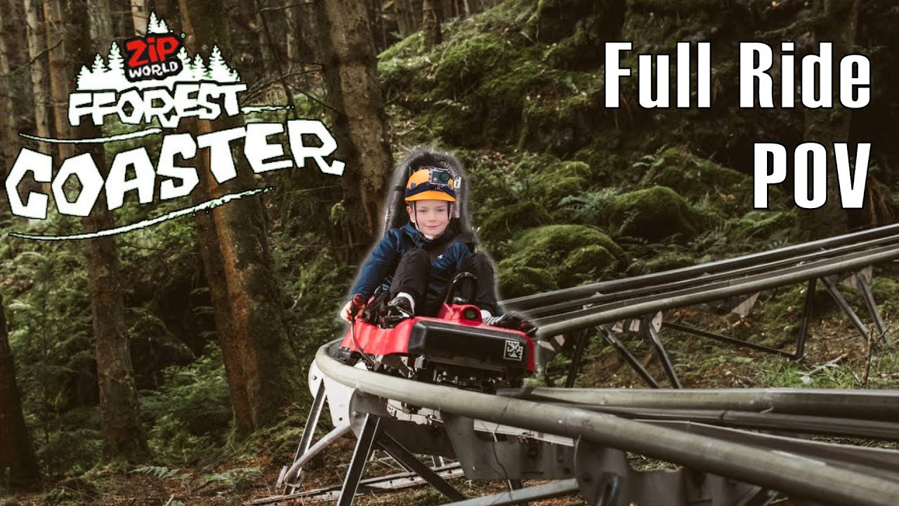 Zip World Fforest Coaster, The UK’s Only Alpine Coaster! (POV) - YouTube