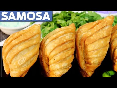 Veg designer samosa / Thread samosa recipe |samosa recipe/mat samosa ...