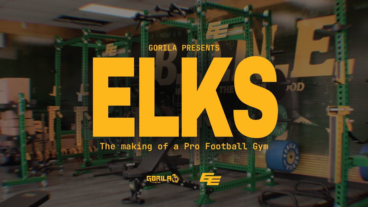 Building a Pro Football Gym Inside a Stadium | Gorila Fitness x ...