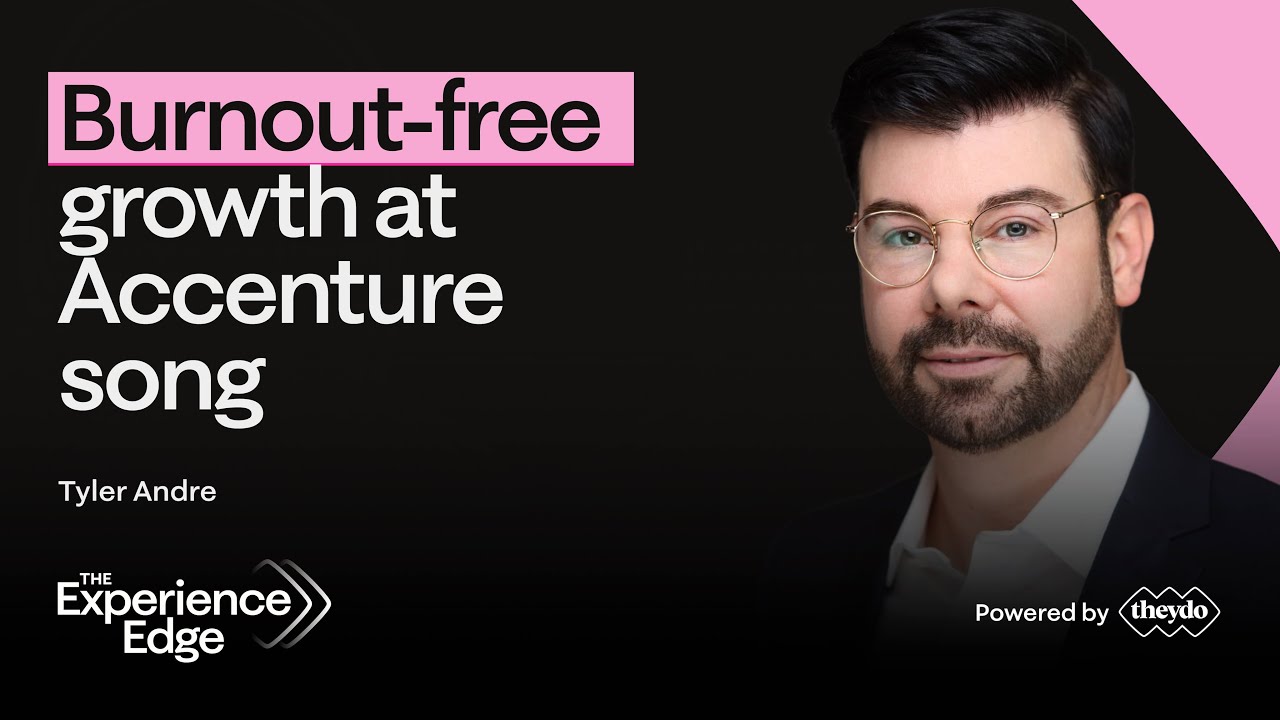 Burnout-free growth at Accenture Song - Tyler Andre - YouTube