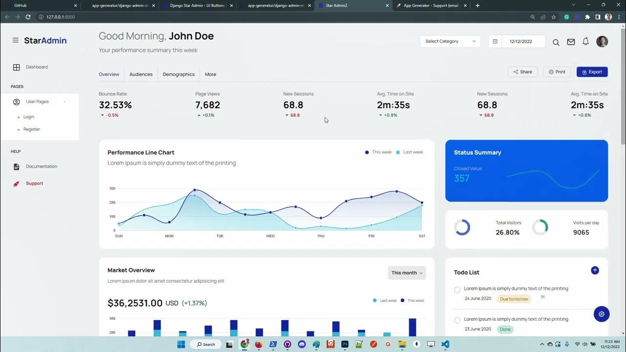 Django Star Admin - Open-Source PyPi Library | AppSeed - YouTube