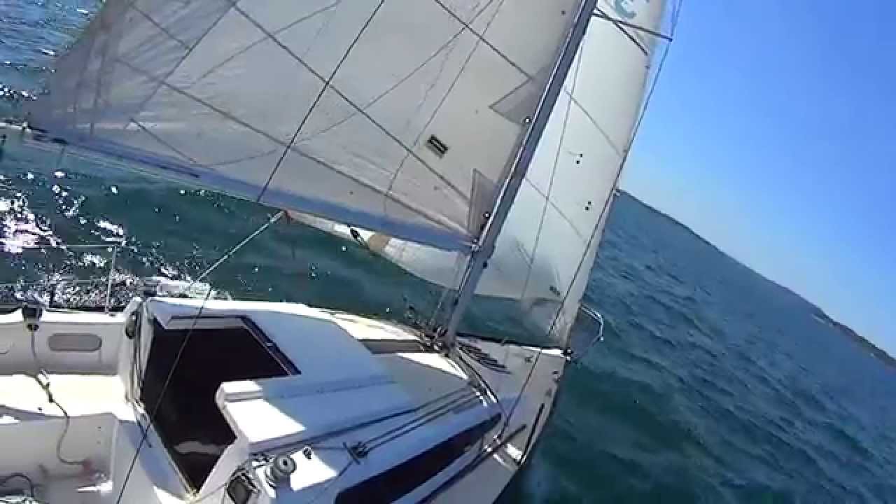 Yacht and Windsurfing Sailing Video. - YouTube