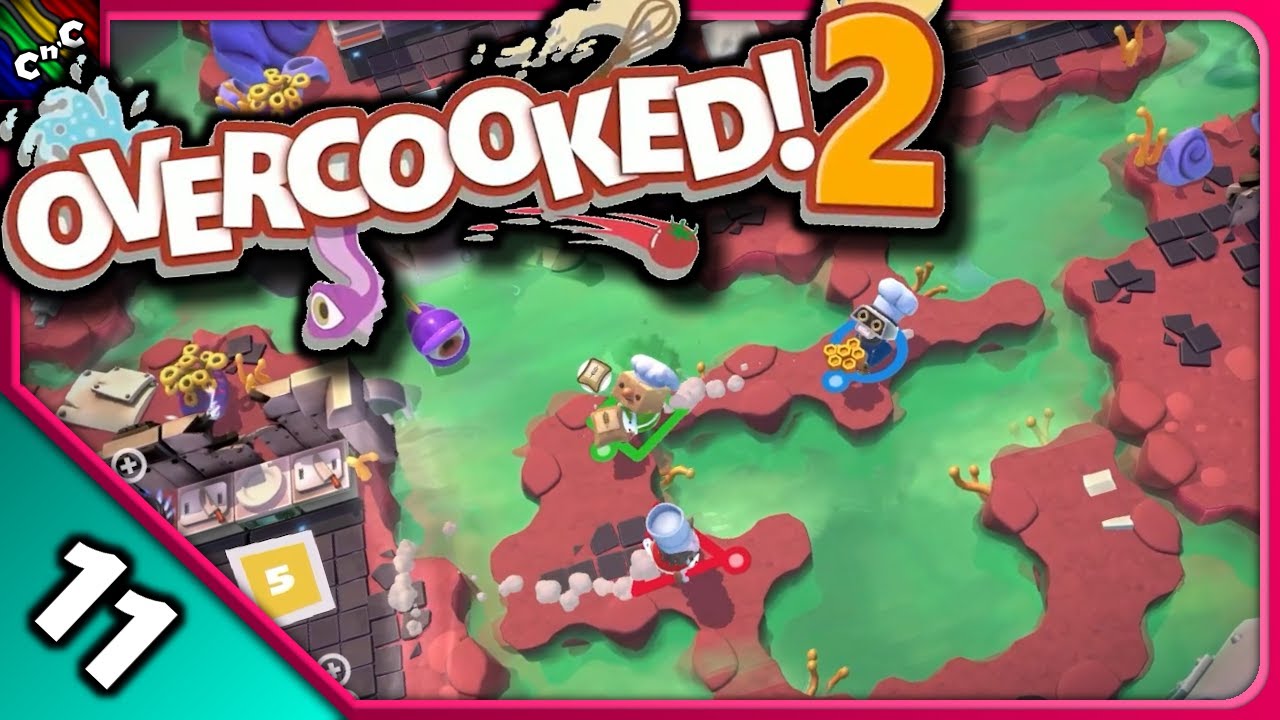 THE ALIENS NEED THEIR CAKES! | Overcooked 2: 4 PLAYER CO-OP Episode 11 ...