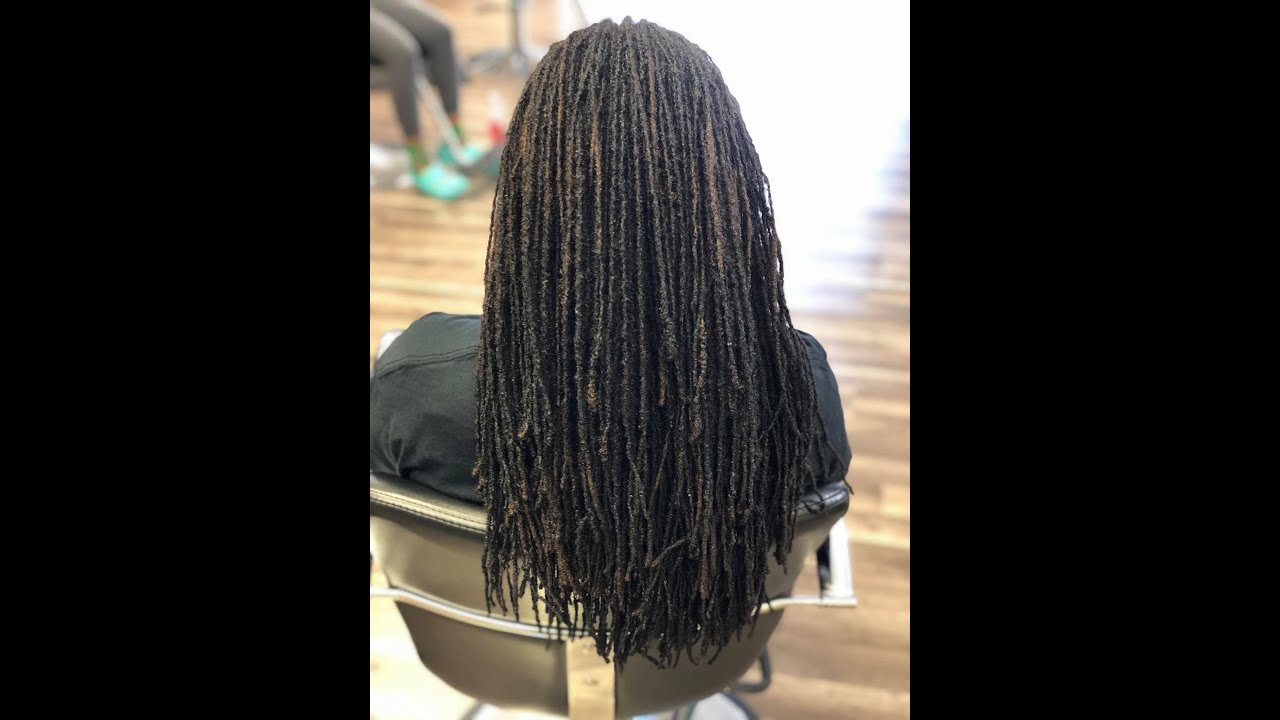 SisterLocks Amazing Style 1 || Bee Natural Locks LLC - YouTube