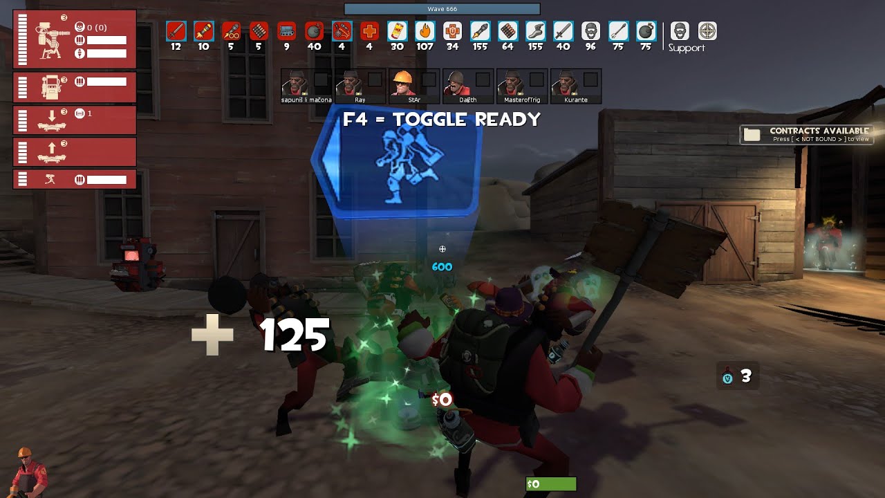TF2 MvM Wave666 A+ Credits Speedrun WORLD RECORD 17:49.912 (Engineer POV) - YouTube
