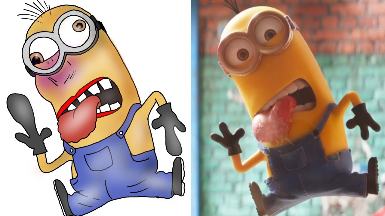 Minions: The Rise of Gru | Funny Drawing Meme | Minions in Disguise ...